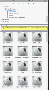 3D Texture Tool SOLIDWORKS tutorial | Innova Systems | UK Reseller