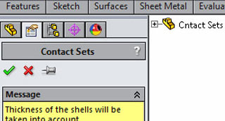 Automatic contact sets in SOLIDWORKS Simulation - Innova Systems