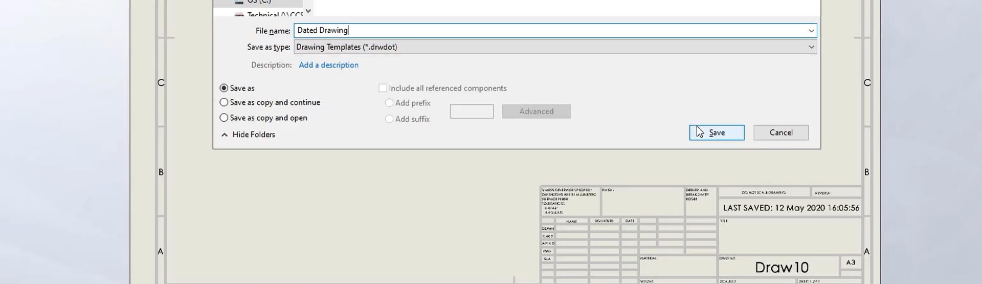 How To Automatically Date A SOLIDWORKS Drawing Innova Systems