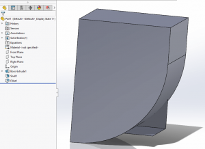 Using Ctrl+Q to rebuild SOLIDWORKS features | Keyboard Shortcut Tutorial