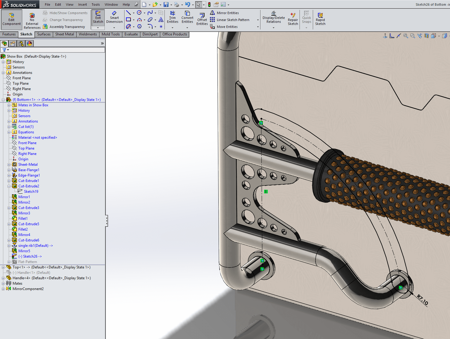 An Introduction to In-context Part Editing with SOLIDWORKS