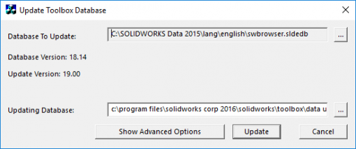 How to manually update the SOLIDWORKS Toolbox - Innova Systems
