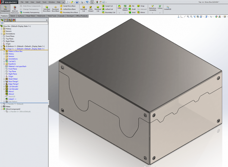 An Introduction to In-context Part Editing with SOLIDWORKS