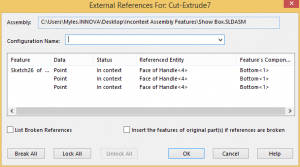An Introduction to In-context Part Editing with SOLIDWORKS