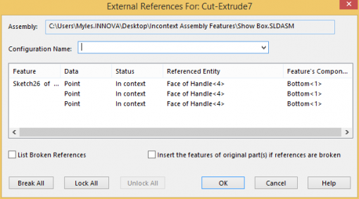 An Introduction to In-context Part Editing with SOLIDWORKS