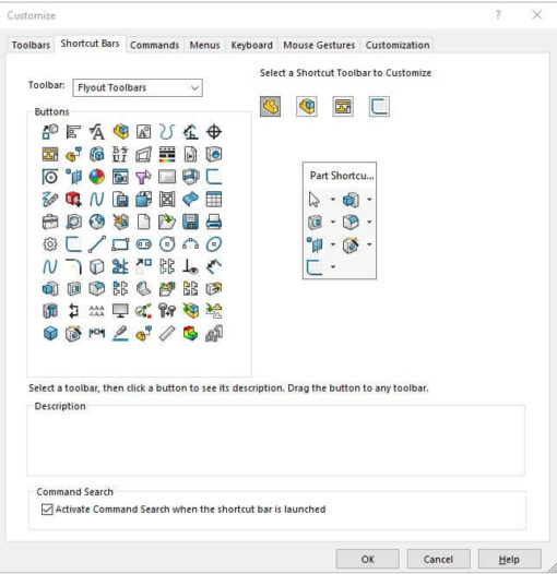 Solidworks S Key Shortcut Toolbar Tutorial Innova Systems