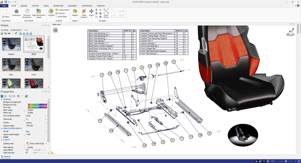 SOLIDWORKS Visualize and Composer introduction | Innova Systems UK