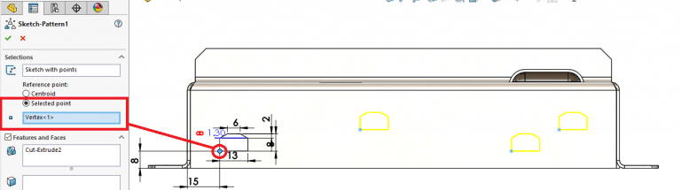 Solidworks Sketch Driven Pattern Tool Tutorial Innova Systems 7222