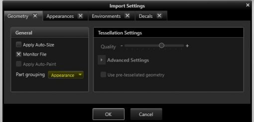 SOLIDWORKS Visualize settings overview - Innova Systems
